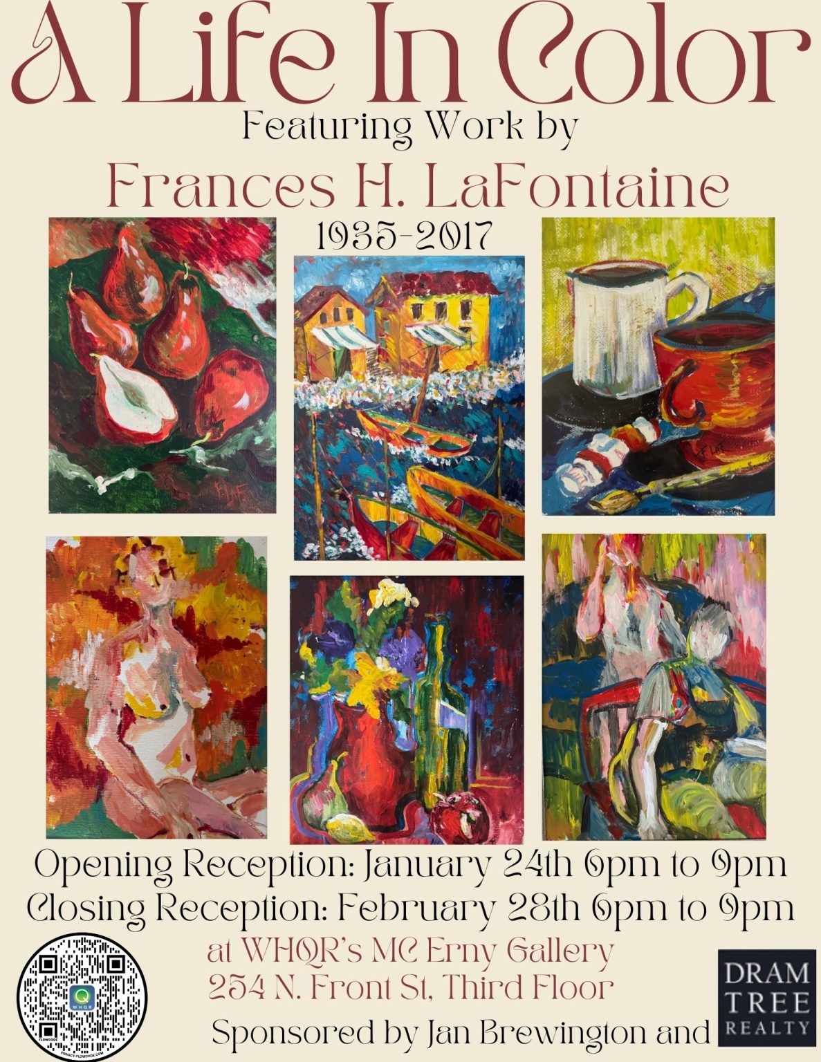 Fourth Friday Art Gallery Opening Reception: “A Life In Color” | The ...
