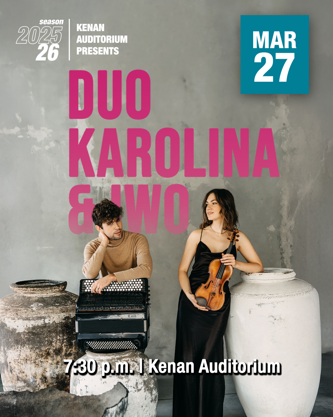 Duo Karolina and Iwo | The Arts Council Of Wilmington/NHC
